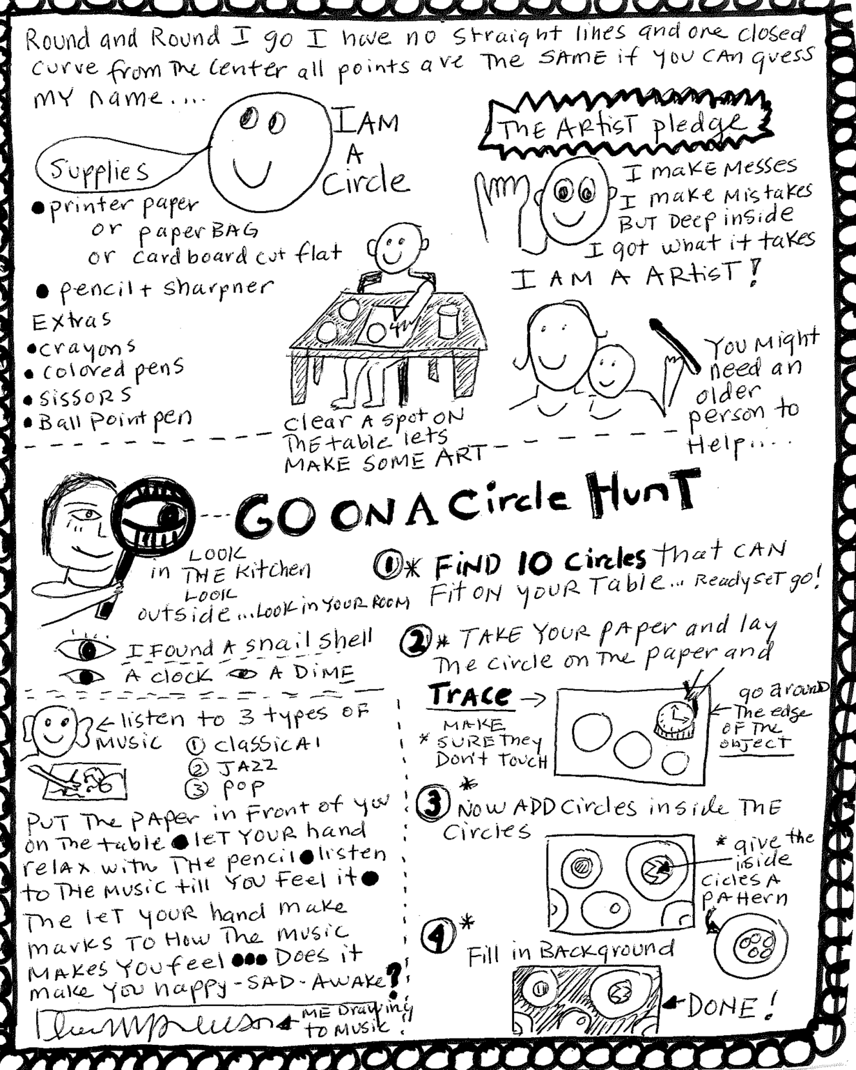 Circle Hunt - Richmond Art Center